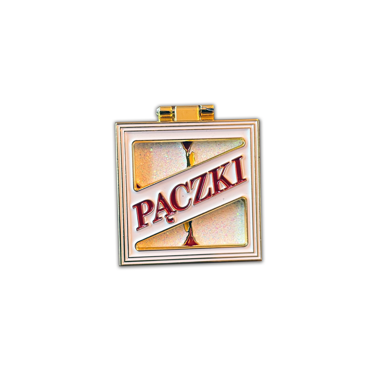 Paczki Box Enamel Pin – Brand Dead