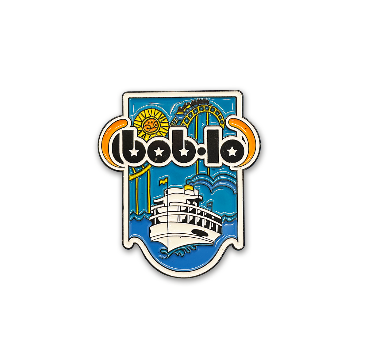 Boblo 70's Crest Enamel Pin or Magnet – Brand Dead