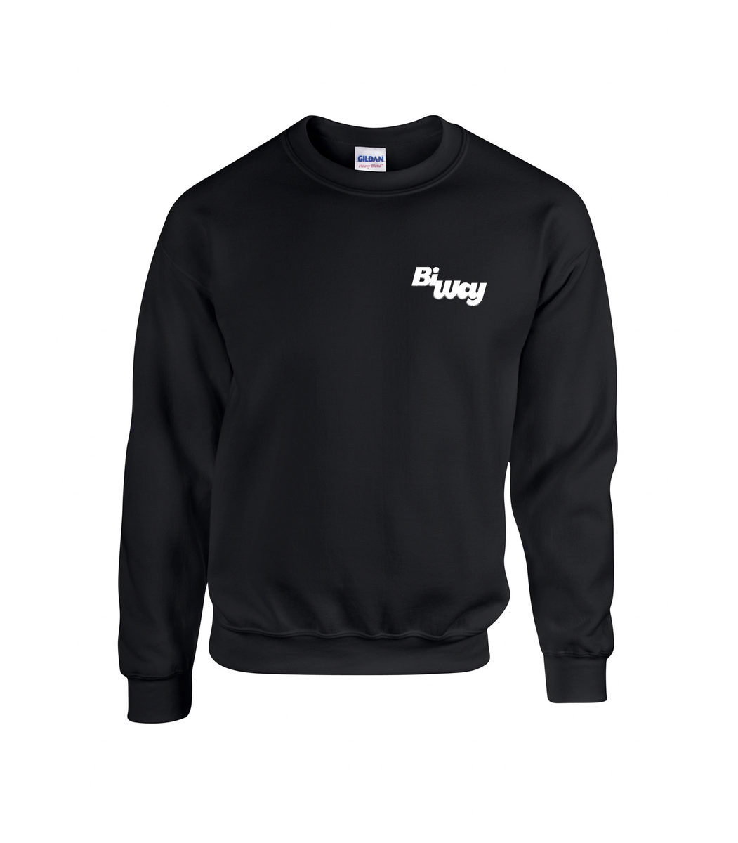 Biway Embroidered Crewneck Sweater – Brand Dead